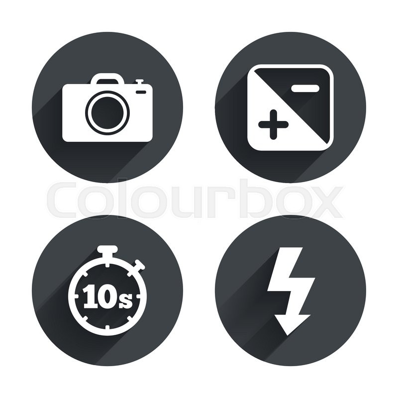 Camera Flash Light Icon