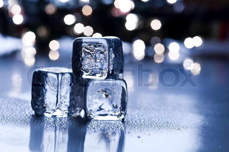 Freezing background, cold and fresh ... | Stock image | Colourbox