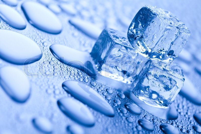 Freezing background, cold and fresh ... | Stock image | Colourbox