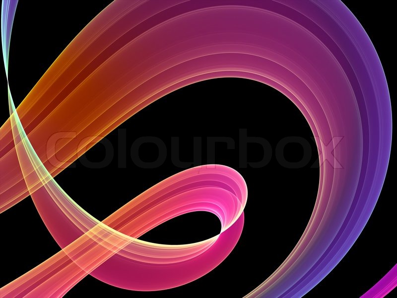 Sweet loop - detailed hq rendered ... | Stock image | Colourbox