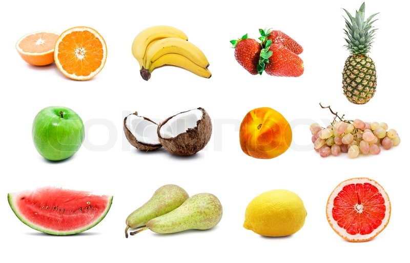 Big collection of fruits, high resolution | Stock Photo | Colourbox