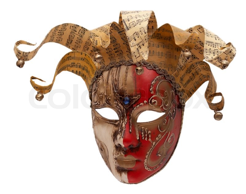 Italian traditional mask venice three-quarters | Stock Photo | Colourbox