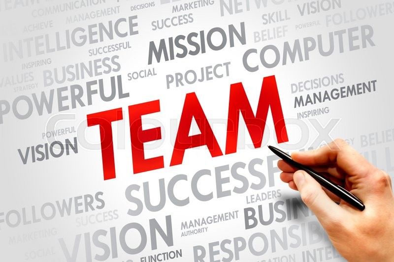 TEAM word cloud, business concept | Stock image | Colourbox