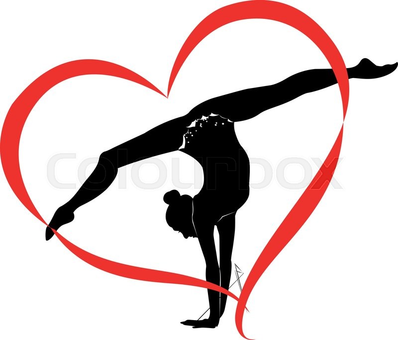 Gymnastics logo | Stock vector | Colourbox