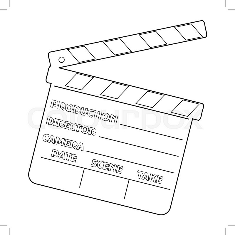 Movie Clapper Outline