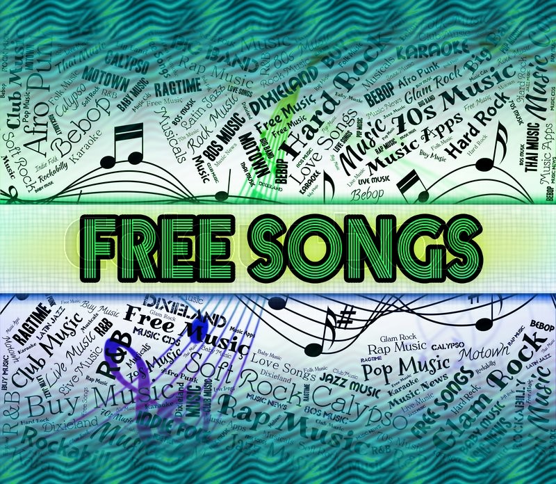 Free Songs Represents Sound Track And ... | Stock Photo | Colourbox