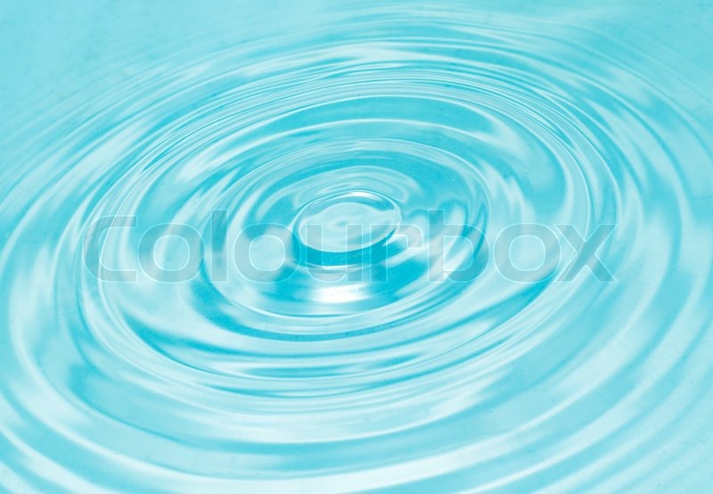 Rippled water great as a background | Stock image | Colourbox
