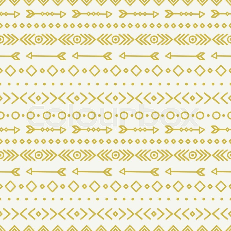 Gold Pattern Wrapping Paper