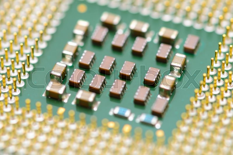 Bestandteil, chip, chipsatz | Stockfoto | Colourbox