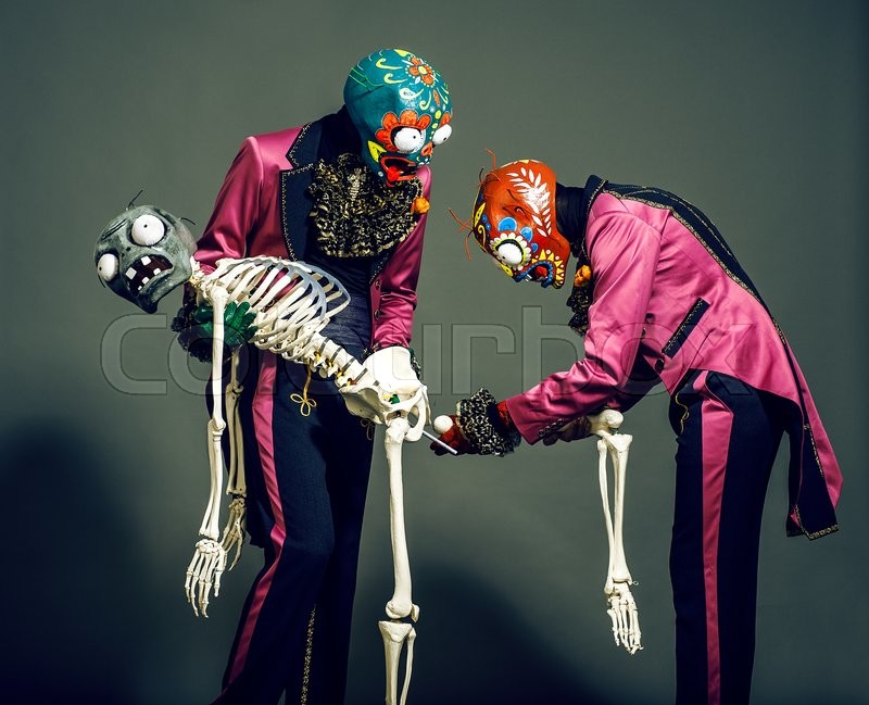 Skeleton Man Before And After