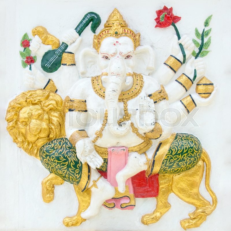 Ganesh temple, a world heritage site. | Stock image | Colourbox