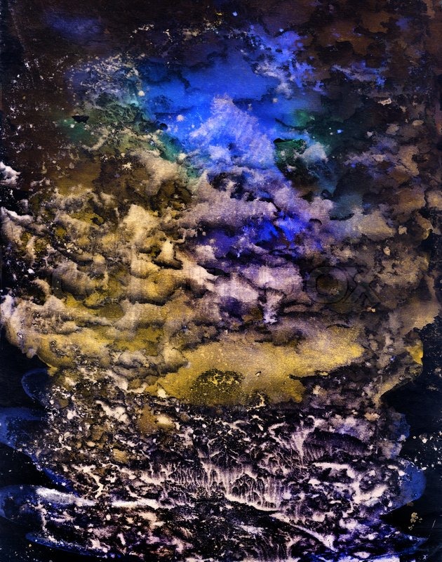 Mystical Watercolor Paintings