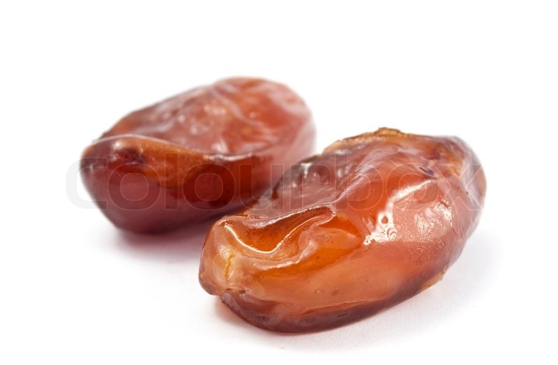 Dates on a white background | Stock image | Colourbox