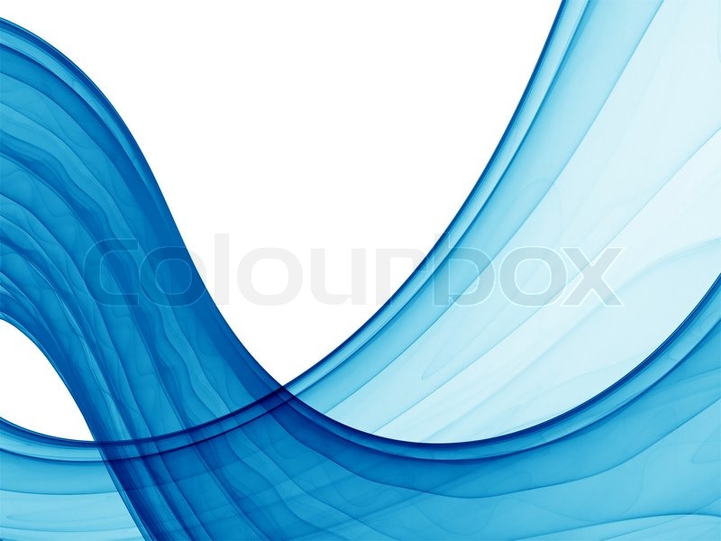 Blue White Abstract Flowing Waves Motion Background