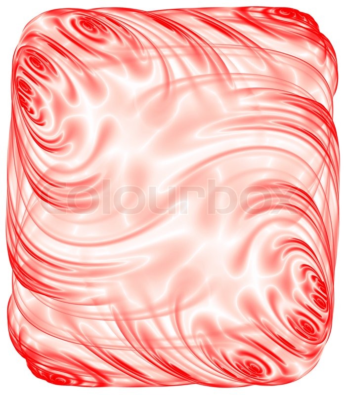 Roten abstrakten Rahmen für Ihr ... | Stock Bild | Colourbox