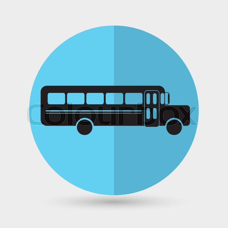 Bus icon | Stock vector | Colourbox