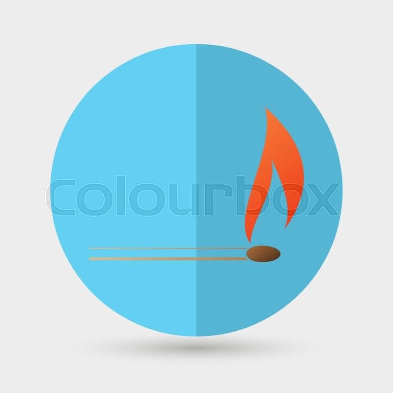 Match icon | Stock vector | Colourbox