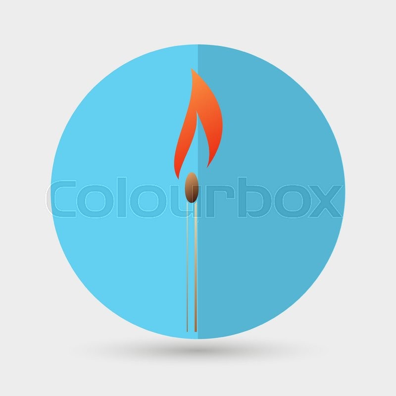 Match icon | Stock vector | Colourbox