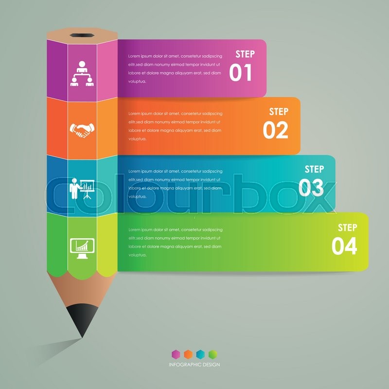 Infographic Template Business Vector