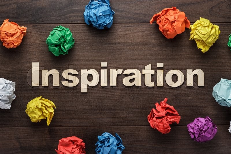 The Word Inspiration Colorful