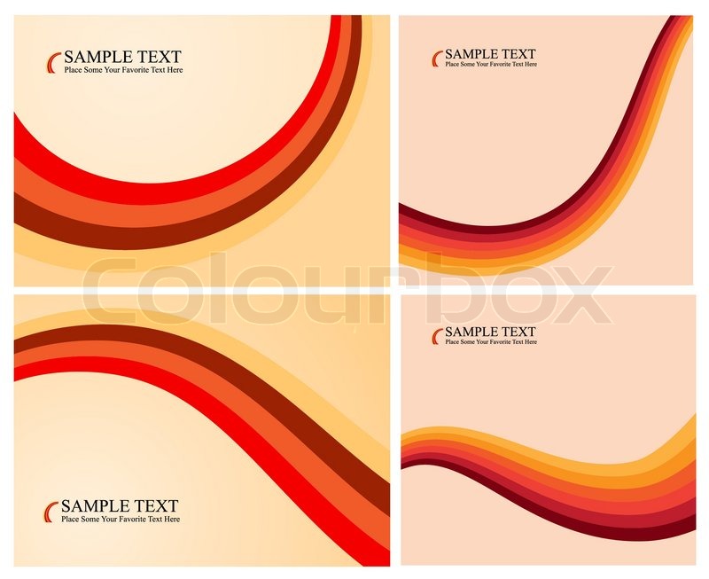 Abstract background - colored lines | Stock vector | Colourbox