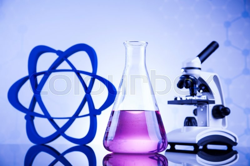 Microscope in medical laboratory ... | Stock image | Colourbox