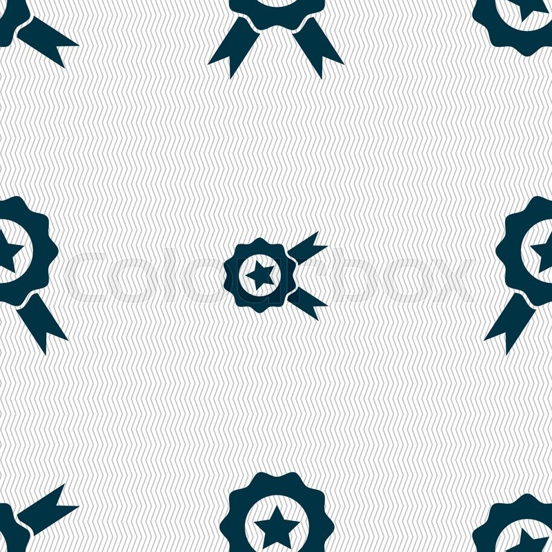 Award, Medal of Honor icon sign. ... | Stock vector | Colourbox