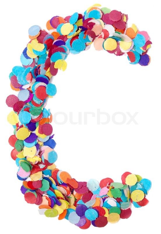 Decorative letter C | Stock image | Colourbox