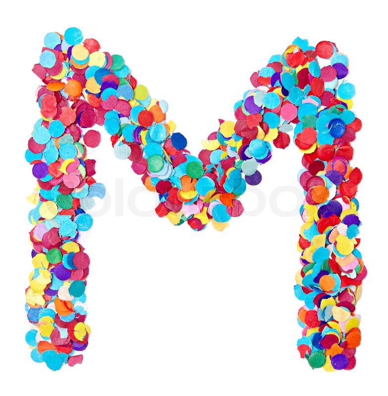 Dekorative Buchstabe M | Stock Bild | Colourbox