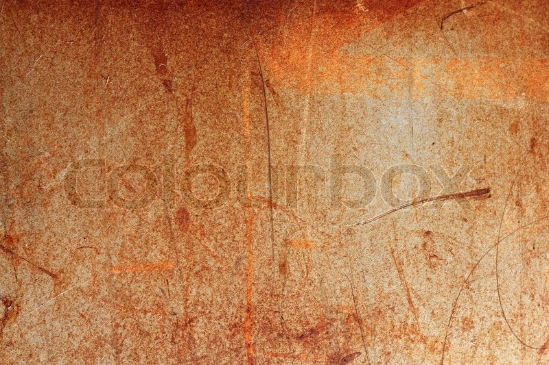 Rusted brown iron background texture ... | Stock image | Colourbox