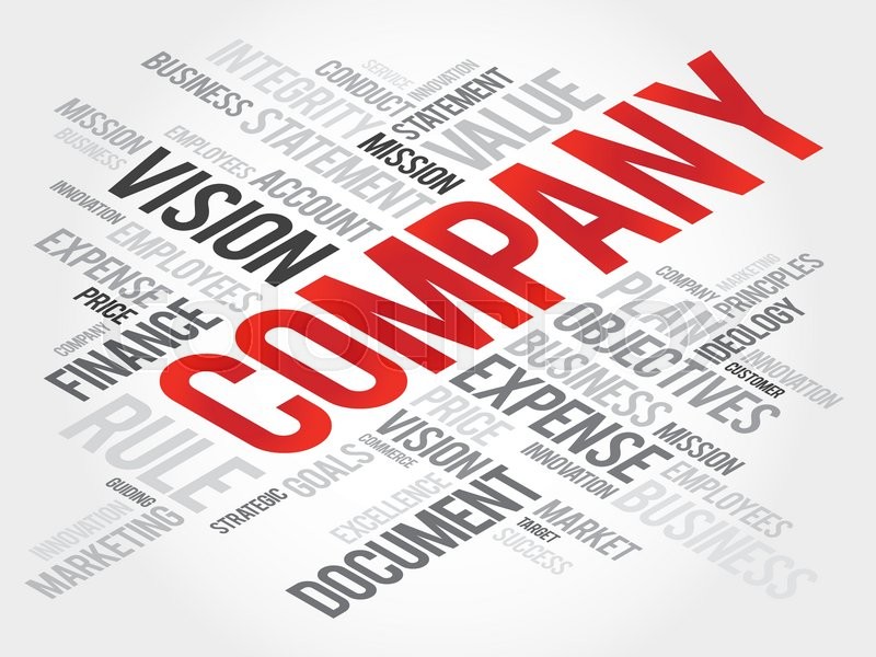 COMPANY word cloud, business concept | Stock vector | Colourbox