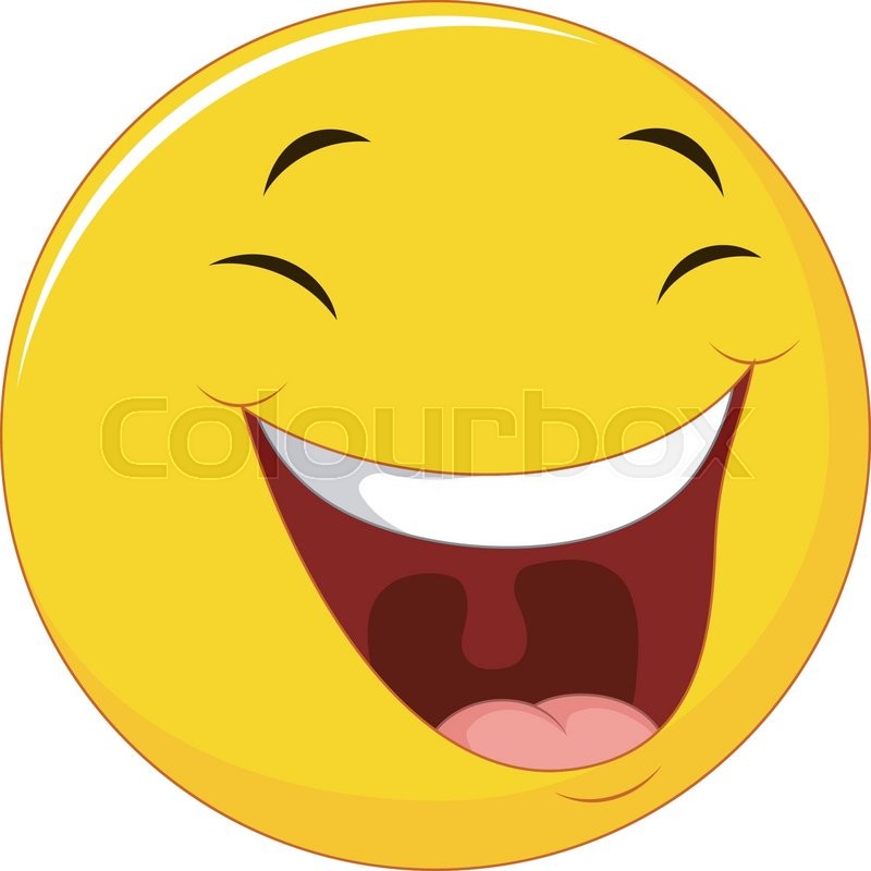 Vector illustration of Happy cartoon ... | Stock vector | Colourbox