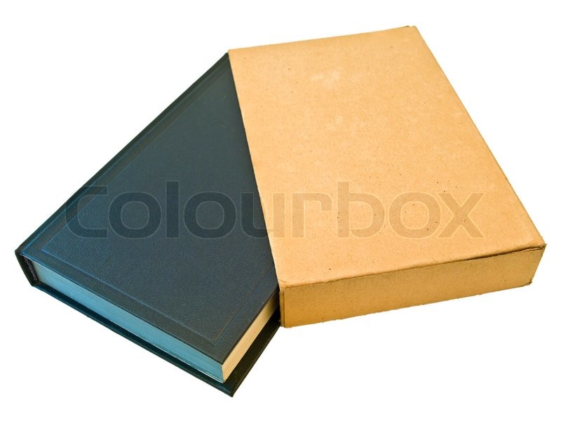 Isolated single book with cover against ... | Stock image | Colourbox