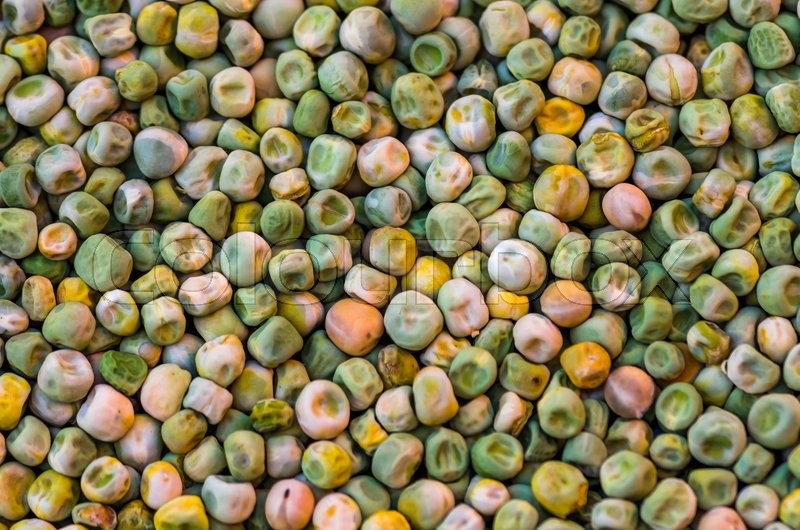 Dry seeds of peas homemade planting in ... | Stock image | Colourbox