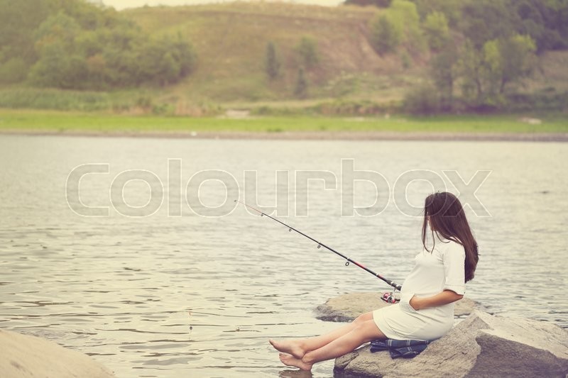 Beautiful Women Fishing