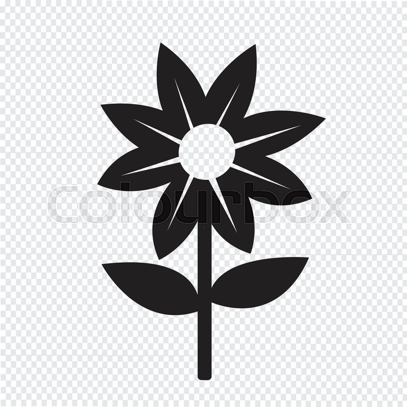 Flower icon | Stock vector | Colourbox