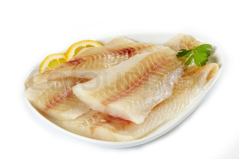 Fresh raw fish fillet | Stock image | Colourbox
