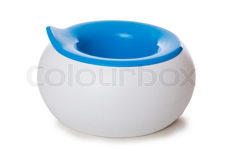 Potty isolated on the white background | Stock image | Colourbox