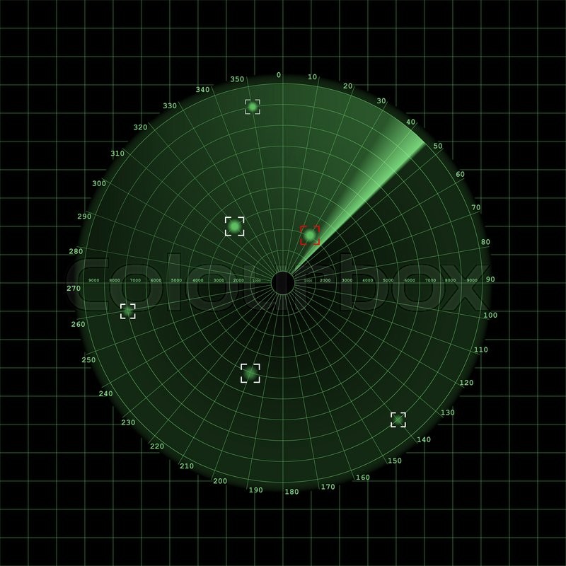 Simple Radar Grid Texture
