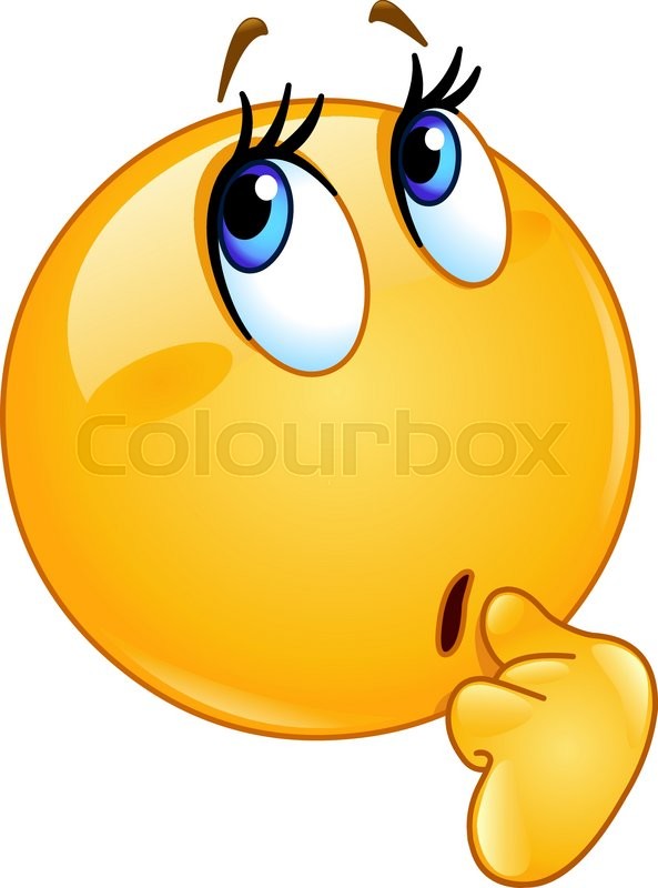 Smiley, illustration, hun | Stock vektor | Colourbox