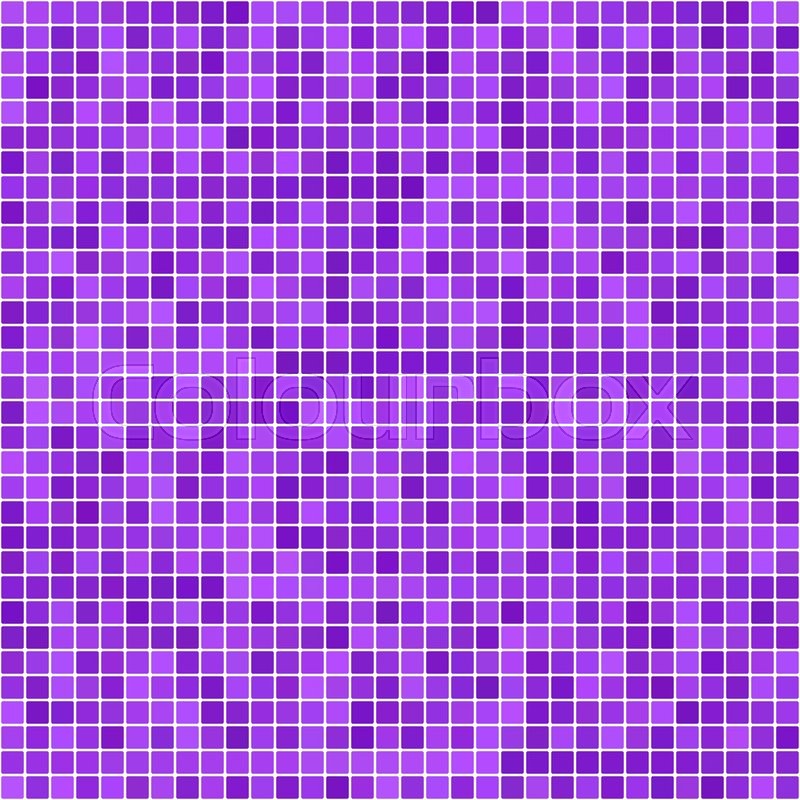 Purple pixel mosaic background | Stock vector | Colourbox
