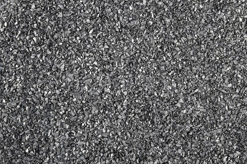 A lot of small carbon stones as a ... | Stock Photo | Colourbox