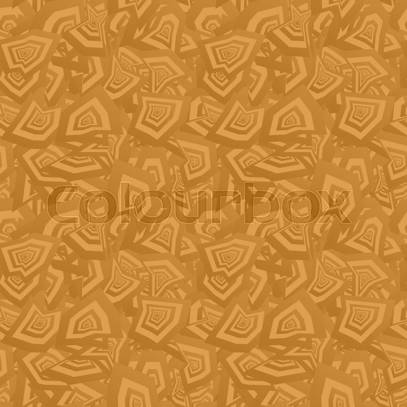 Bronze color abstract seamless ... | Stock vector | Colourbox