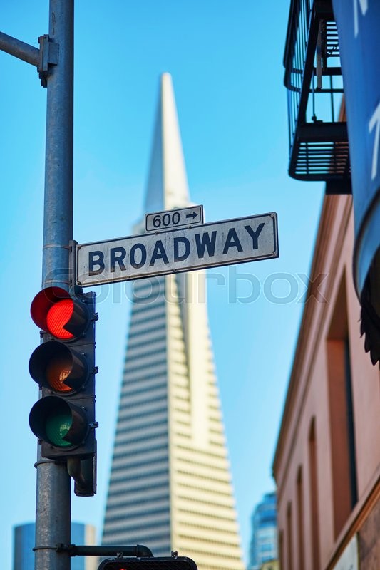 Broadway Street Signs