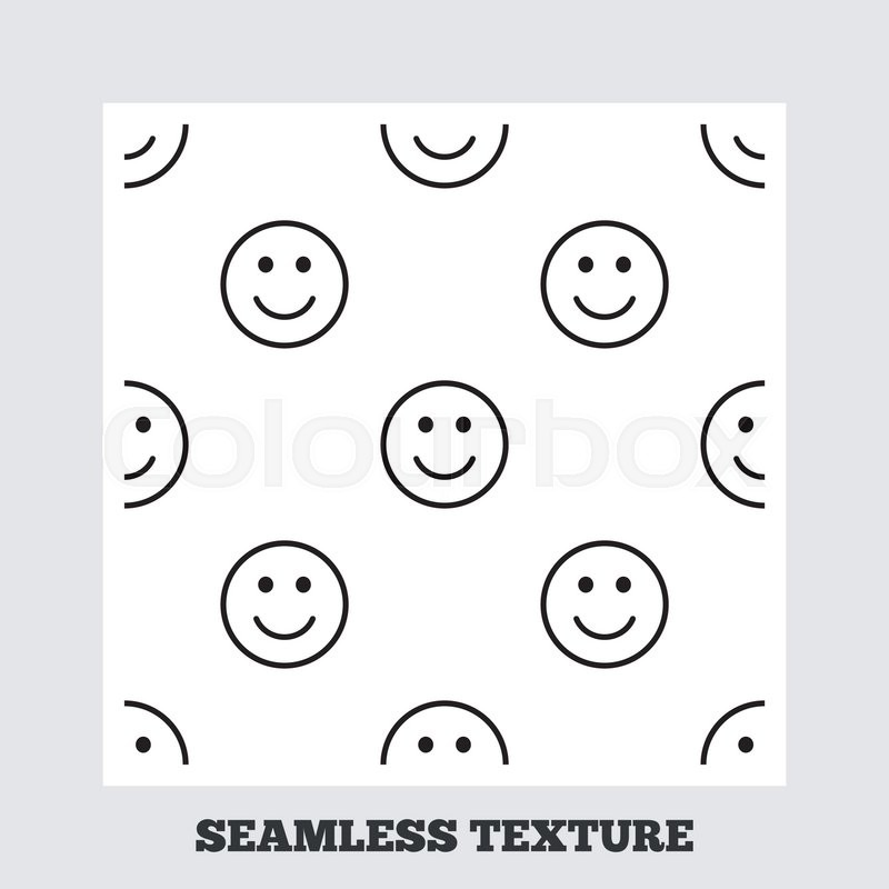 Seamless texture. Smile lines texture. ... | Stock vector | Colourbox