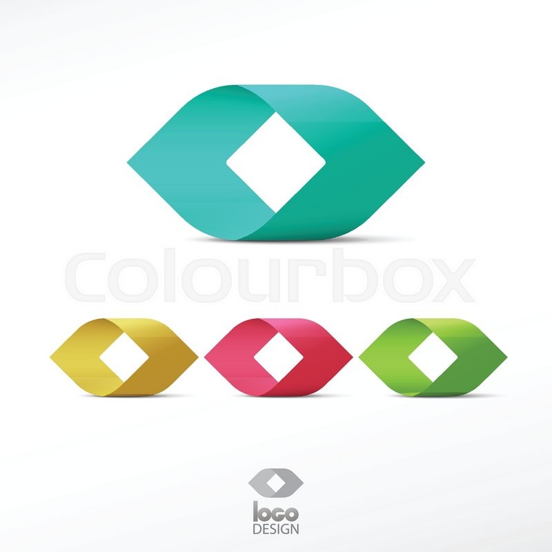 Abstract lucky symbol for company ... | Stock vector | Colourbox