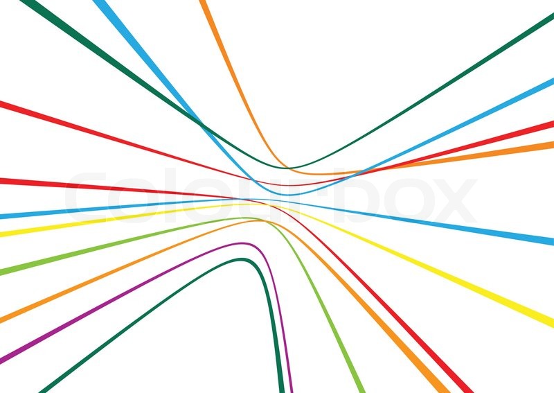 Abstract lines | Stock Vector | Colourbox