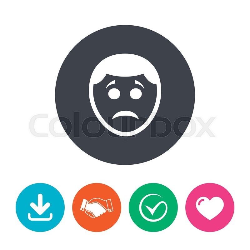 Sad Face Symbol For Text