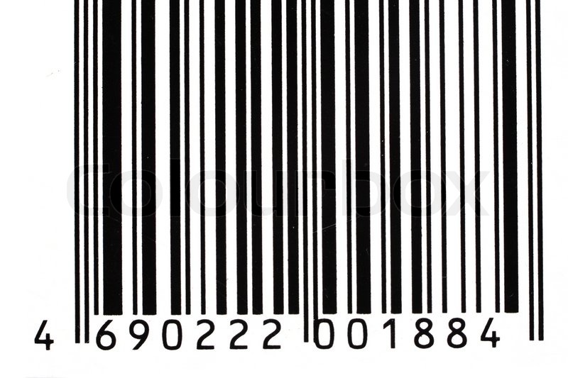 The image of the bar code | Stock Photo | Colourbox