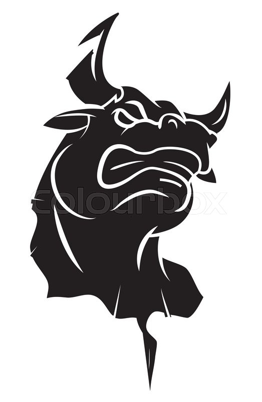Angry Bull Vector
